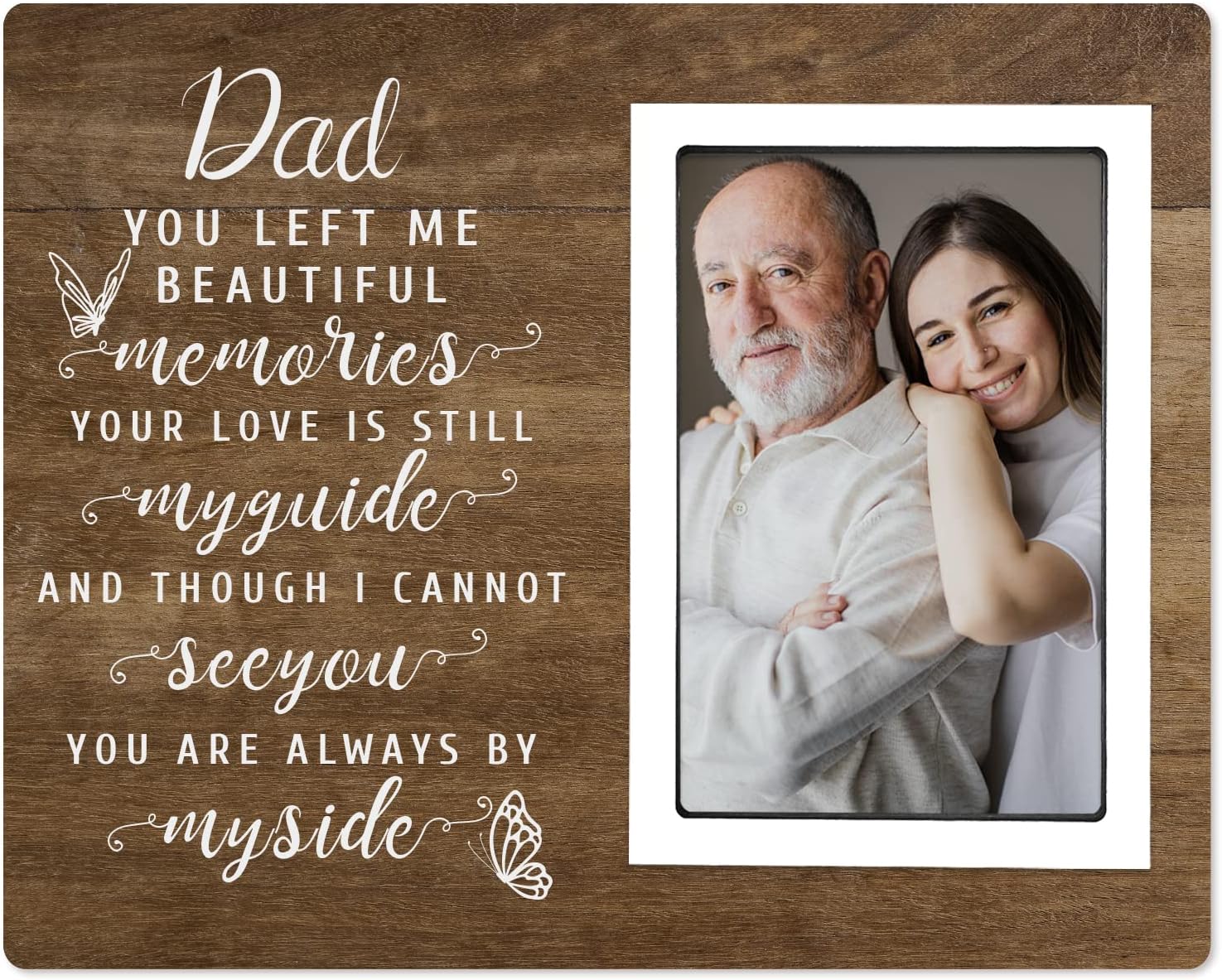 Amazon.com: Memorial Picture Frames - Memorial Gifts for Loss of Father ...