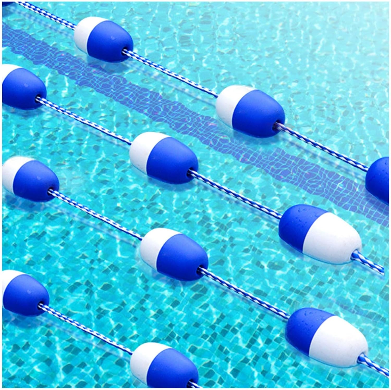 Amazon.com : ZFUCMAYL Pool Divider Floats Rope,3ft-60ft Pool Break ...