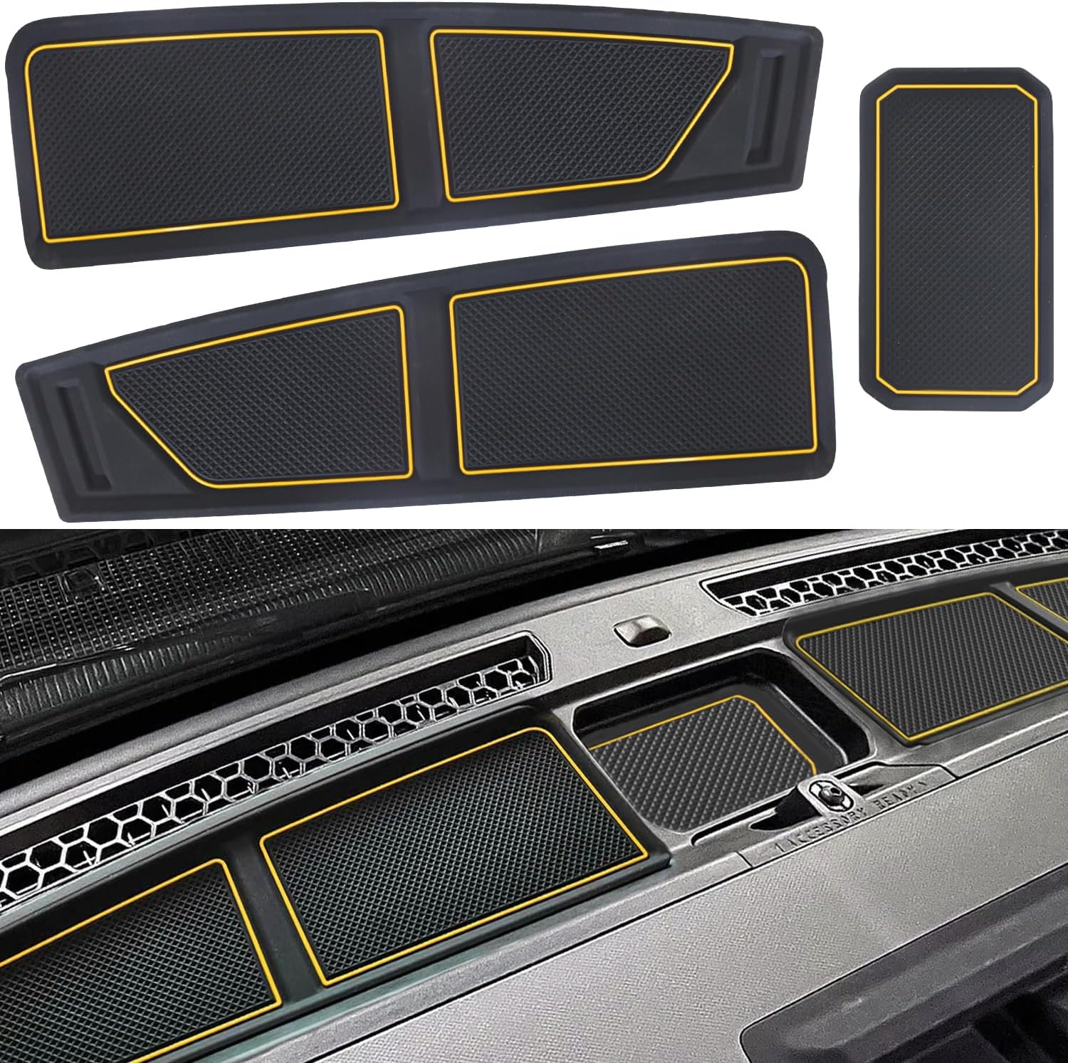 Amazon.com: LOCOY Dash Cover Tray for Ford Bronco Accessories 2021 2022 ...