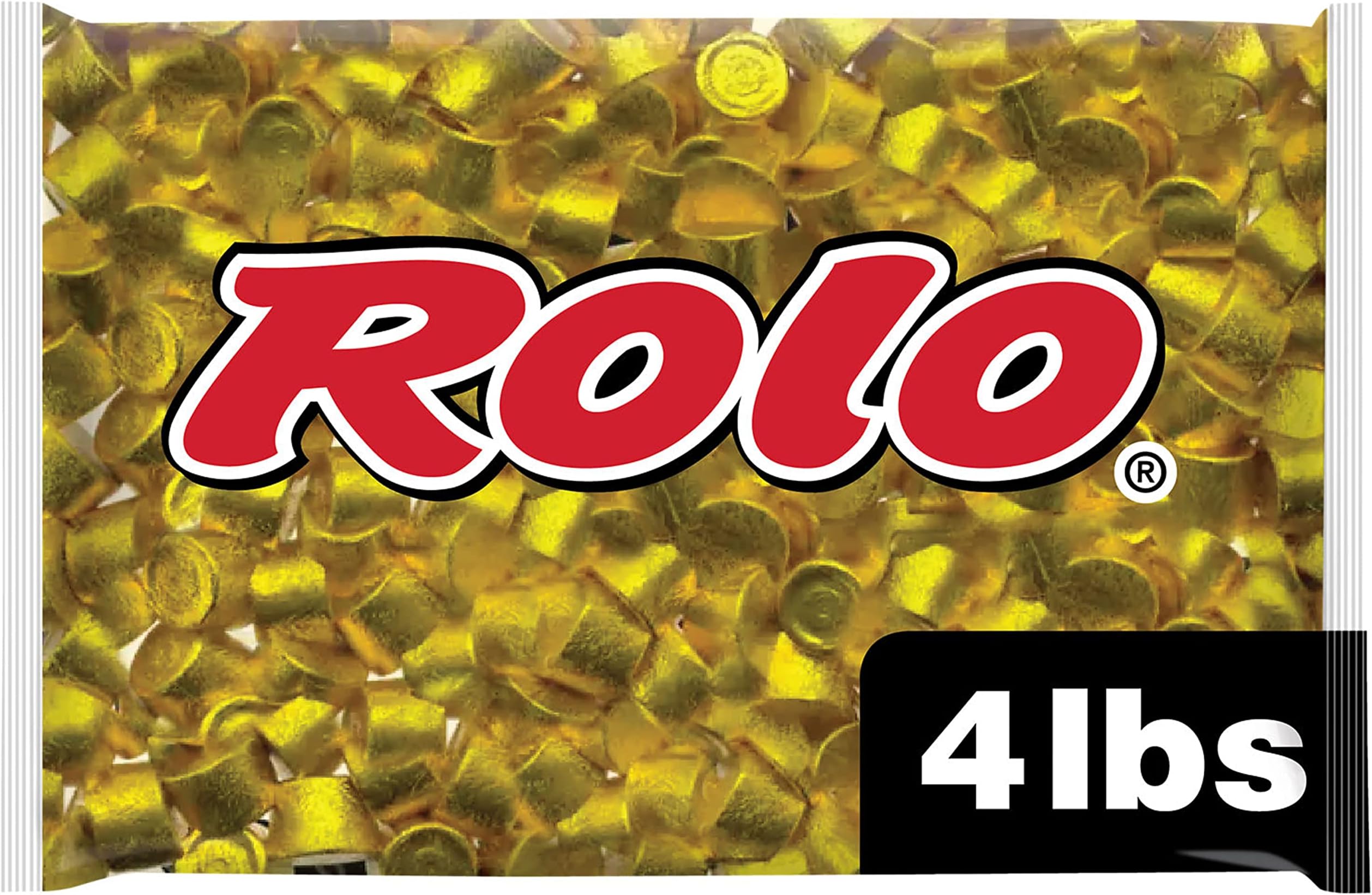 Amazon.com : ROLO Rich Chocolate Caramels Candy Bulk Bag, 66.7 oz ...