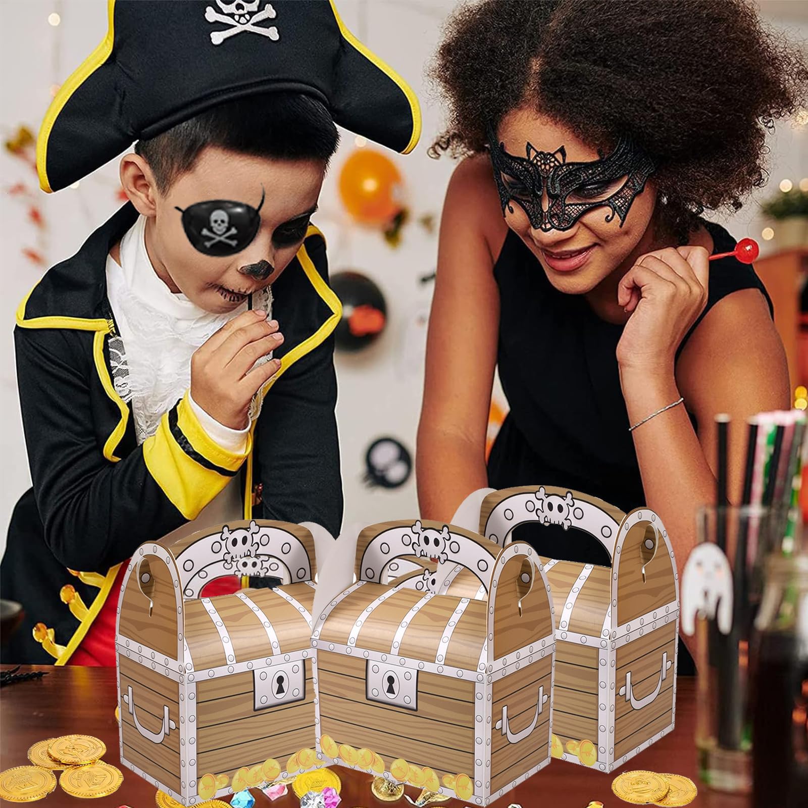 Candy Filled Treasure Box Pirate