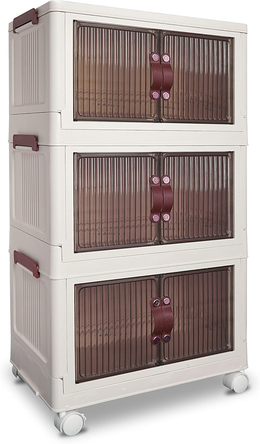 Amazon.com - PROKTIK Collapsible Storage Bins, 30 QT Stackable Storage ...