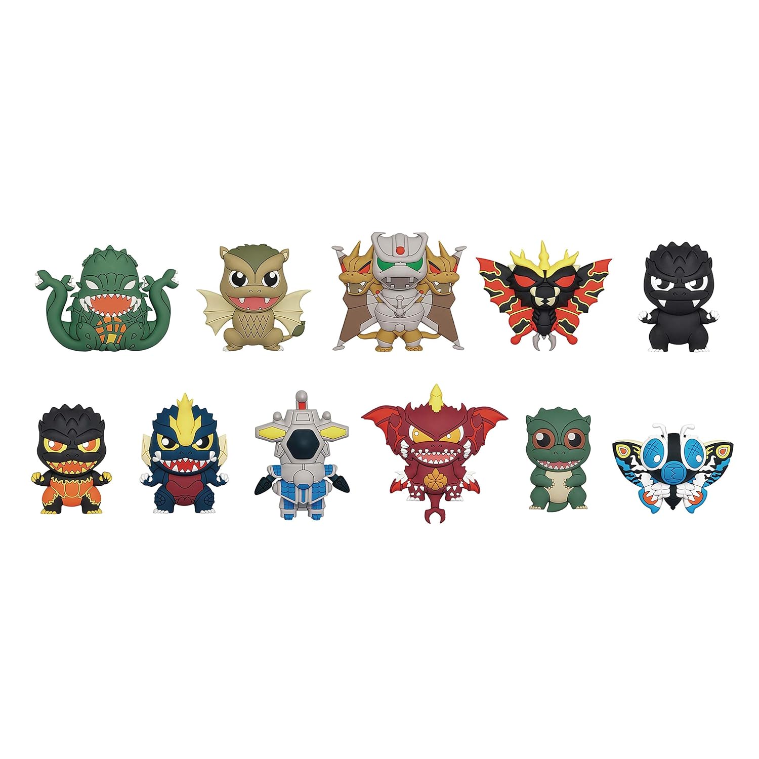 Godzilla Classic Series 2 - 3D Foam Bag Clip in Blind Bag : Amazon.in ...
