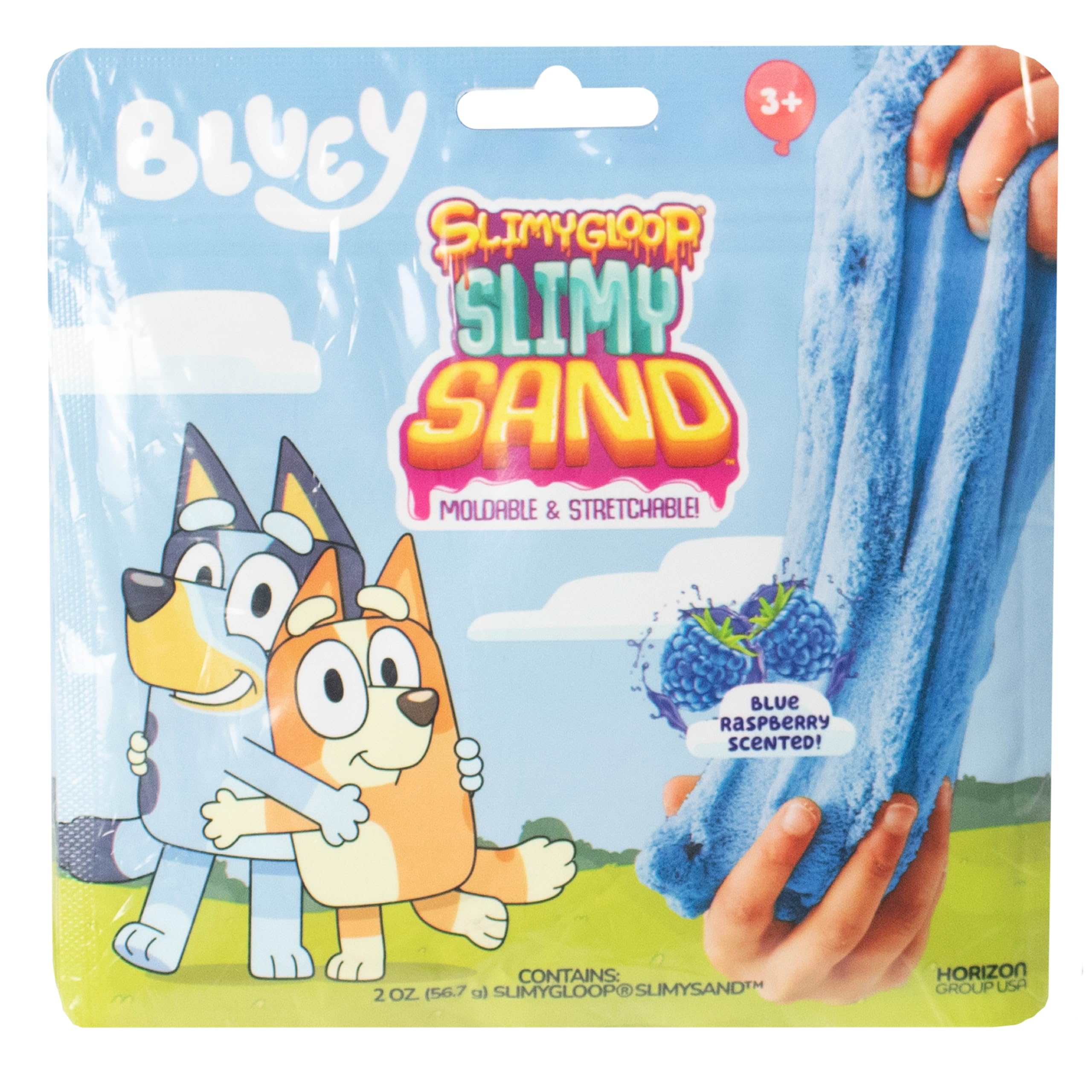 Snapklik.com : Bluey SlimySand Party Pack, 6-Pack, Blue Raspberry ...