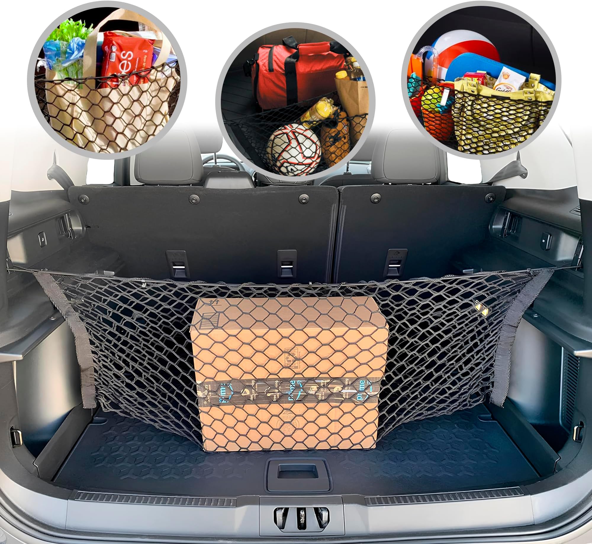 Amazon.com: Muslogy for Ford Bronco 2024 2023 2022 2021 Cargo Mesh Net ...