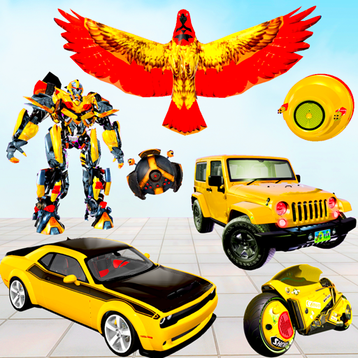Eagle Robot Car Transform Games: Flying Robot Car Transform: Robot Shooting Game - App on Amazon ...