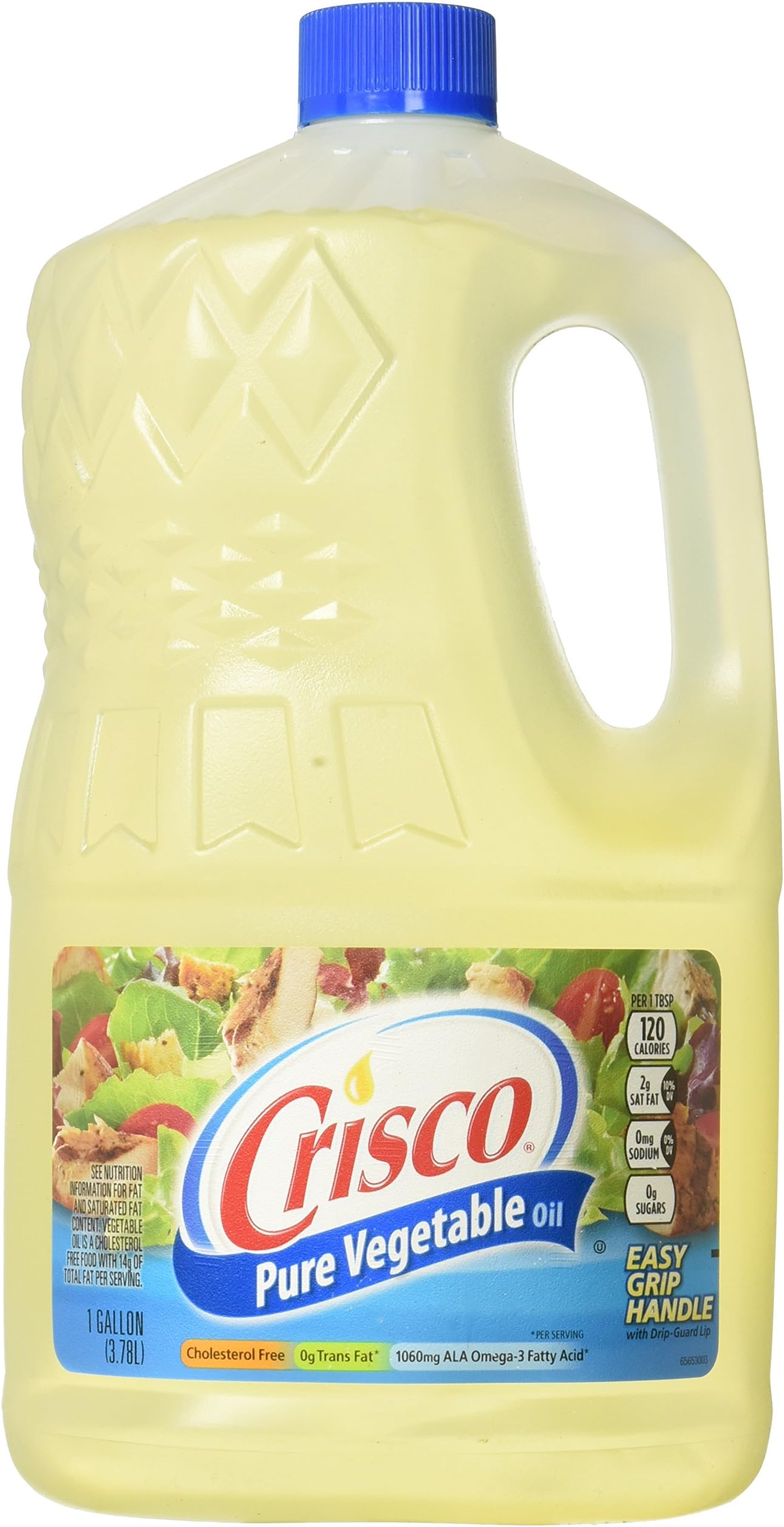 Amazon.com : Crisco Pure Vegetable Oil, 1 Gallon : Grocery & Gourmet Food