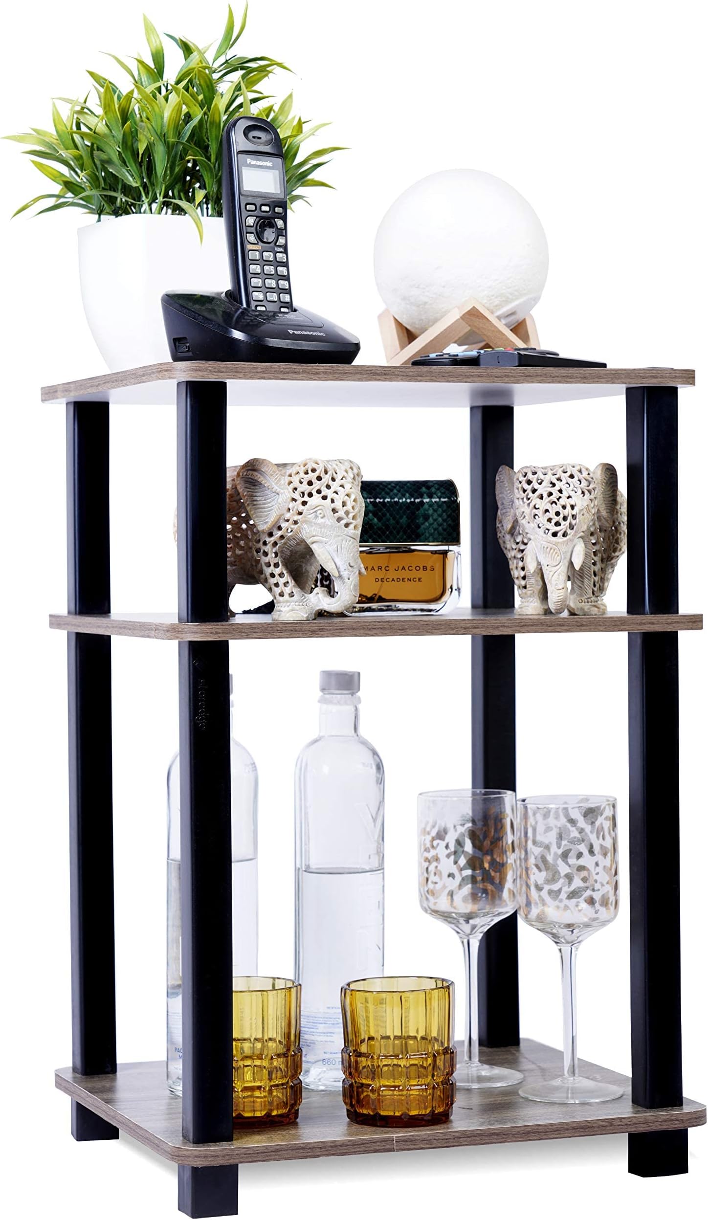 SMARTS COLLECTION Rosewood (Sheesham) Square Corner Table | Perfect for ...