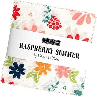 Amazon.com: Raspberry Summer Mini 2.5" Charm Pack by Sherri & Chelsi ...