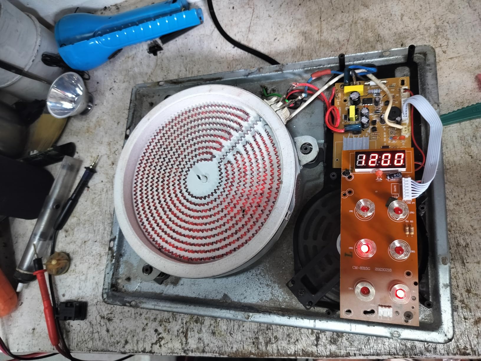 Electronic Spices Universal Induction Infrared motherboard with lamp ...