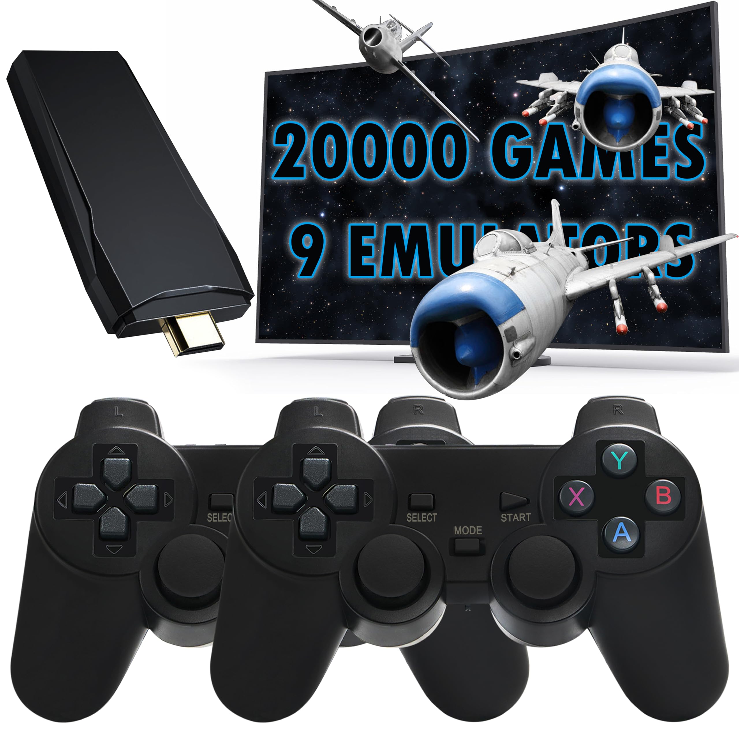 Amazon.com: Retro Game Console, Plug and Play Video Games 4K HDMI ...