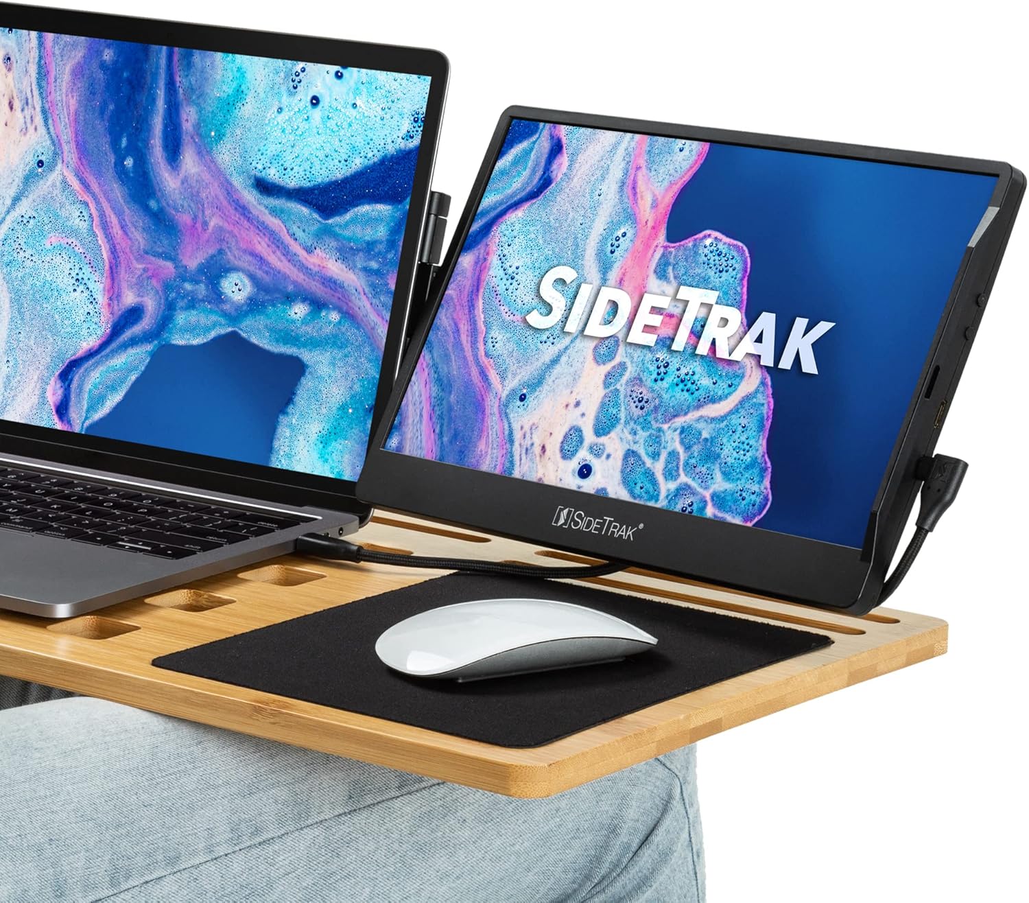 Amazon.com: SideTrak Swivel Attachable Portable Monitor for Laptop 12.5 ...