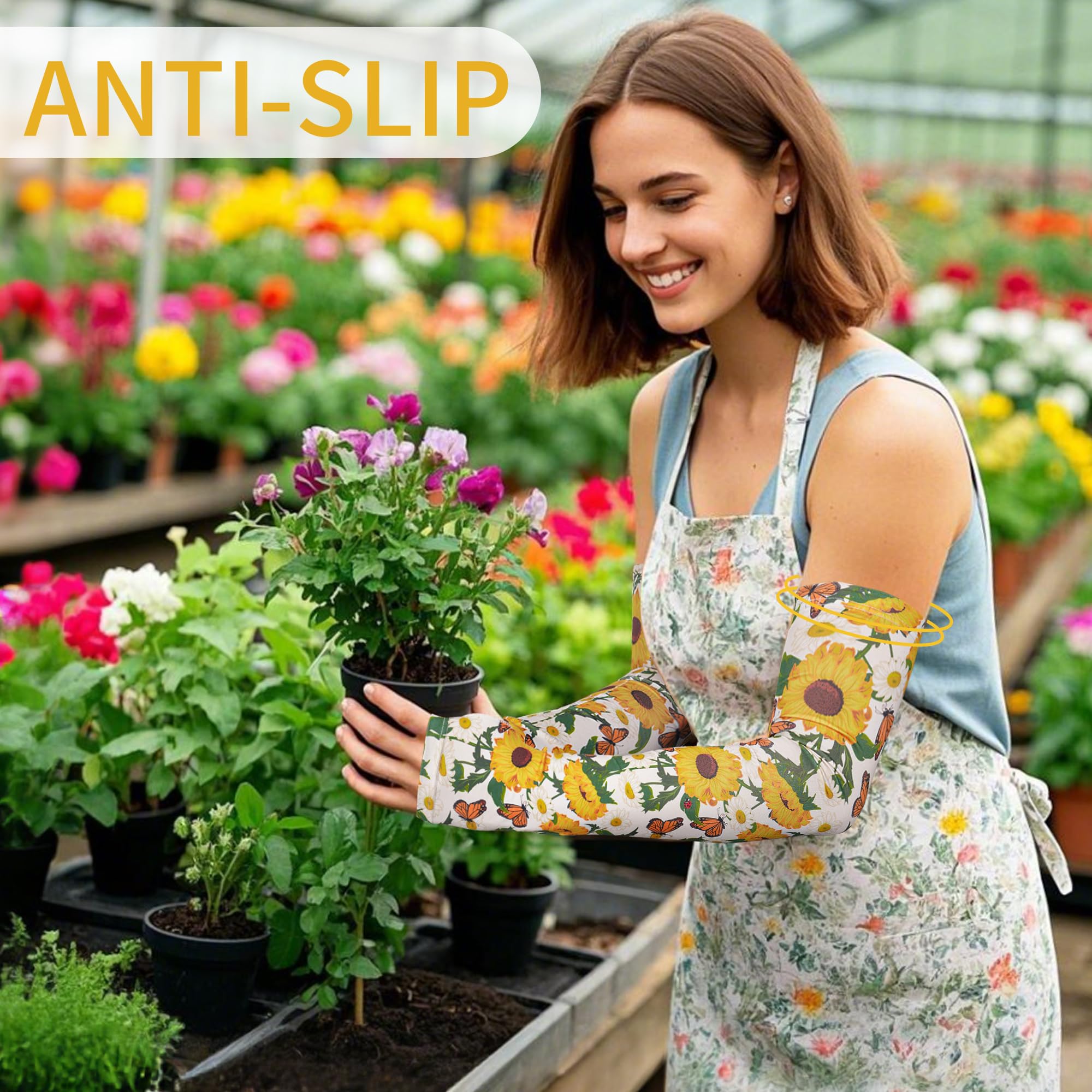 Snapklik.com : FISHEAL Sun Protection Gardening Sleeves For Women - UV ...