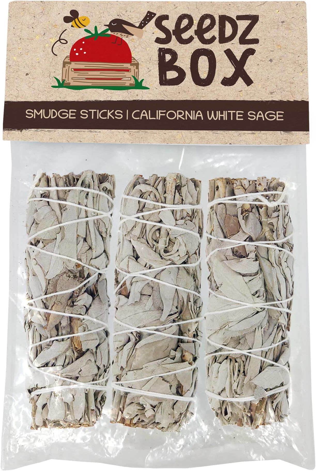 White Sage Smudge Sticks - 6-4" Sage Bundles - Perfect Sage Stick ...
