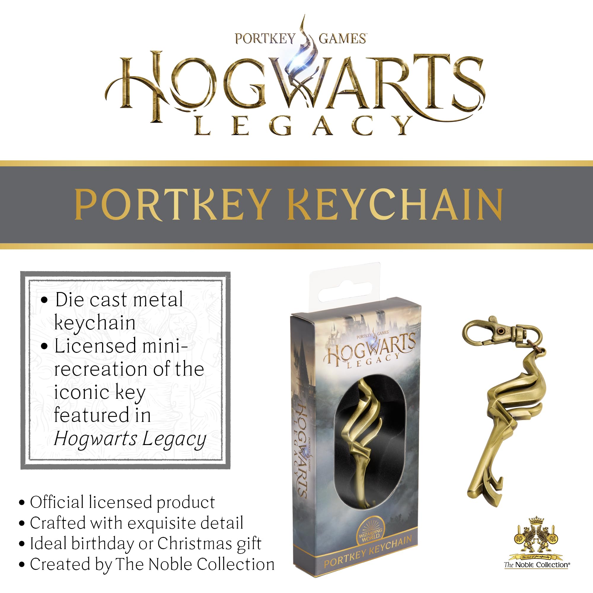 Snapklik.com : The Noble Collection Hogwarts Legacy Keychain