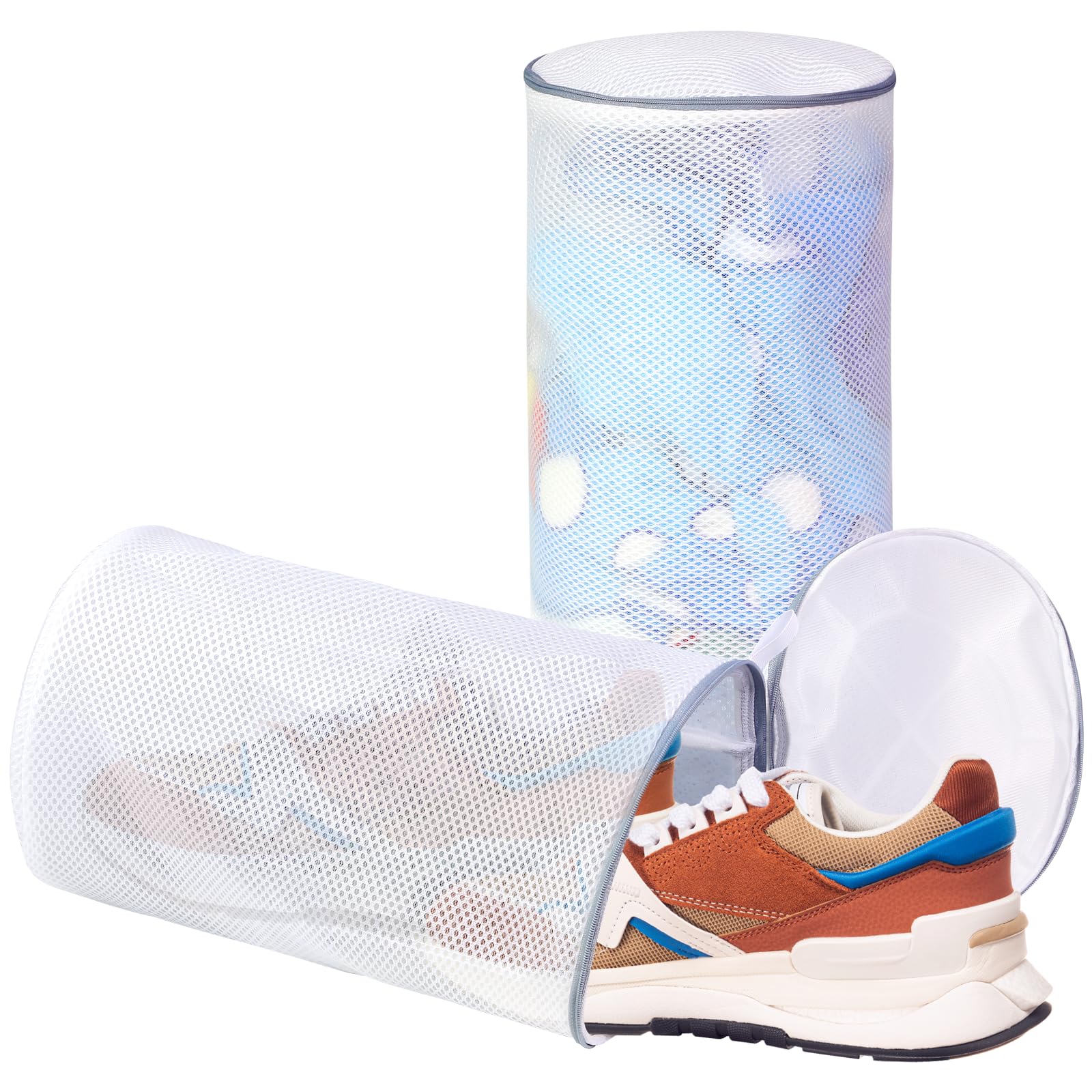 Amazon.com: Carbrea 2 Pack Mesh Laundry Bags - Shoe Laundry Bag with ...