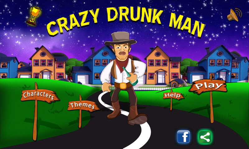 Crazy Drunk Man: Running Game Pro:Amazon.co.uk:Appstore for Android