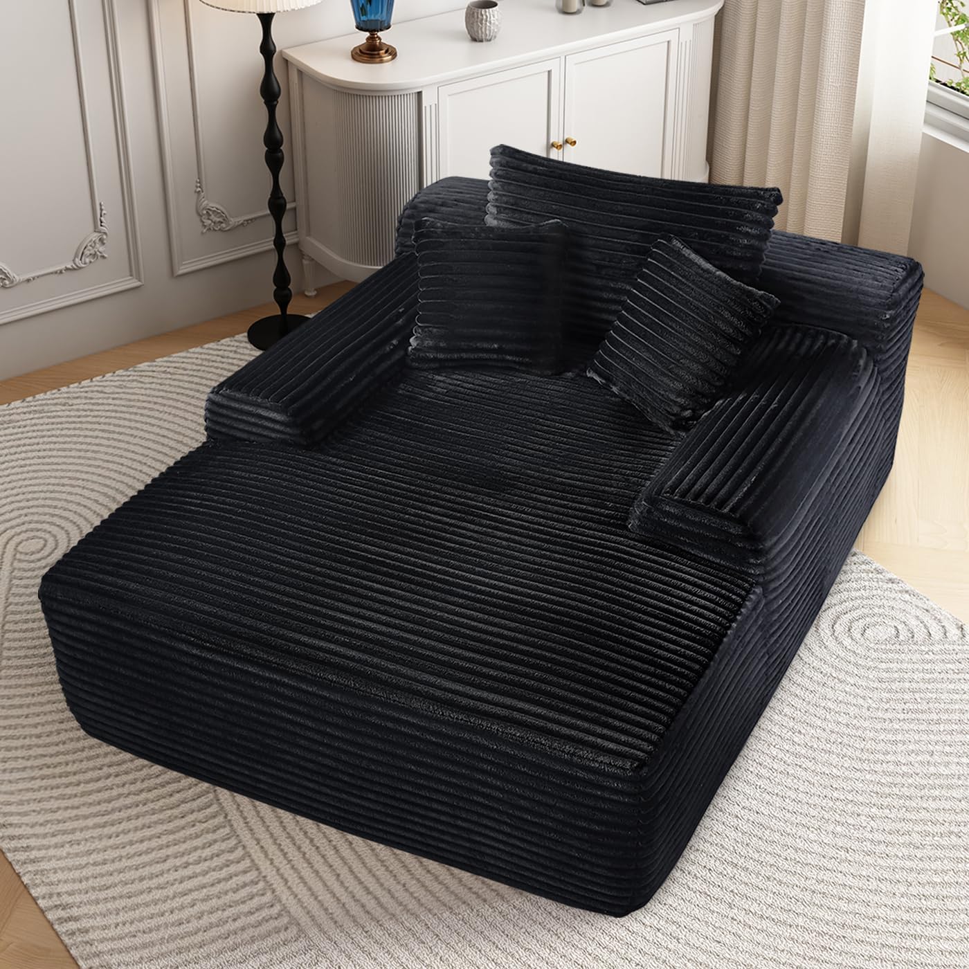 Amazon.com: ovios 67'' Chaise Lounge Chair Indoor, Oversized ...