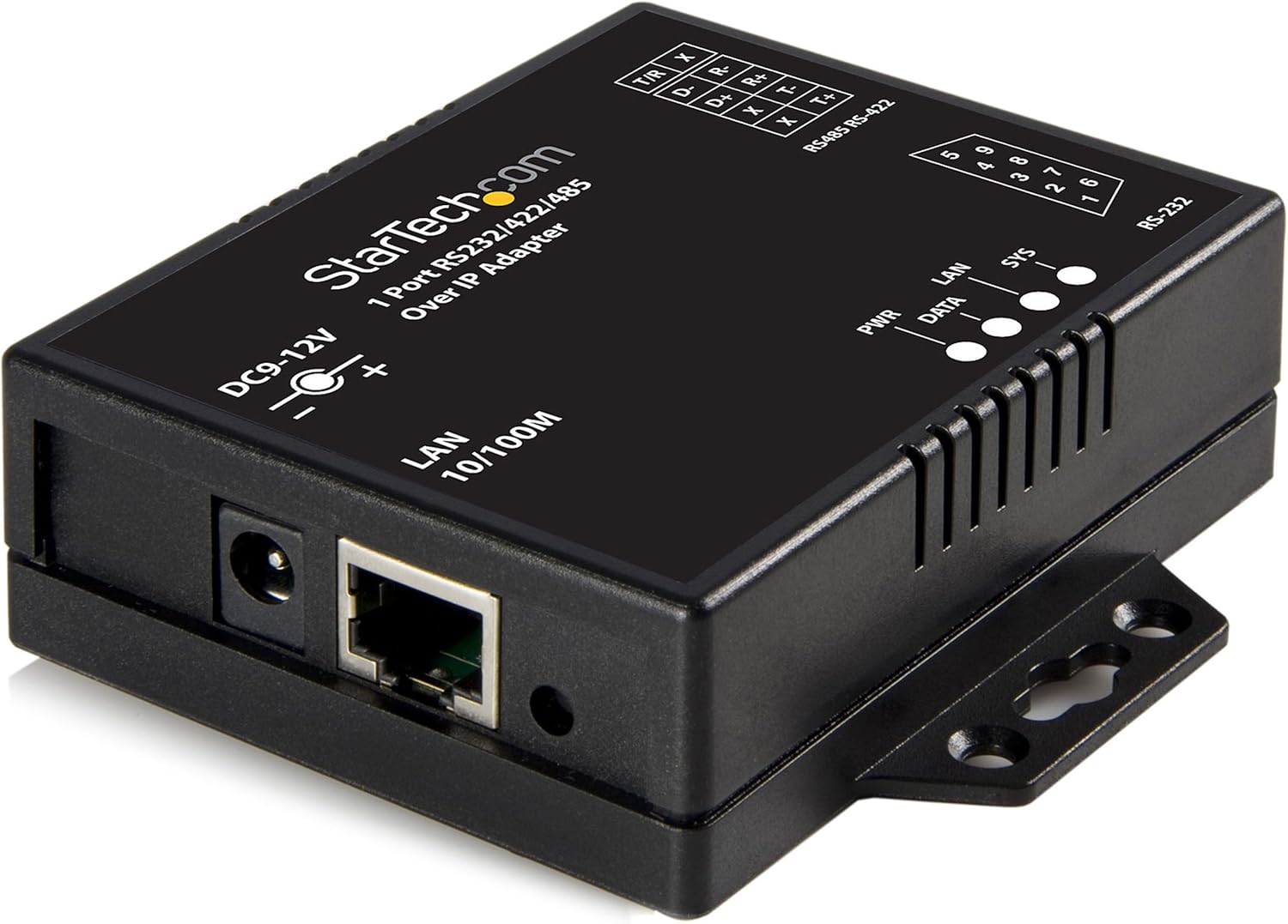 Amazon.com: StarTech NETRS2321E 1 Port RS-232/422/485 Serial over IP Ethernet Device Server ...