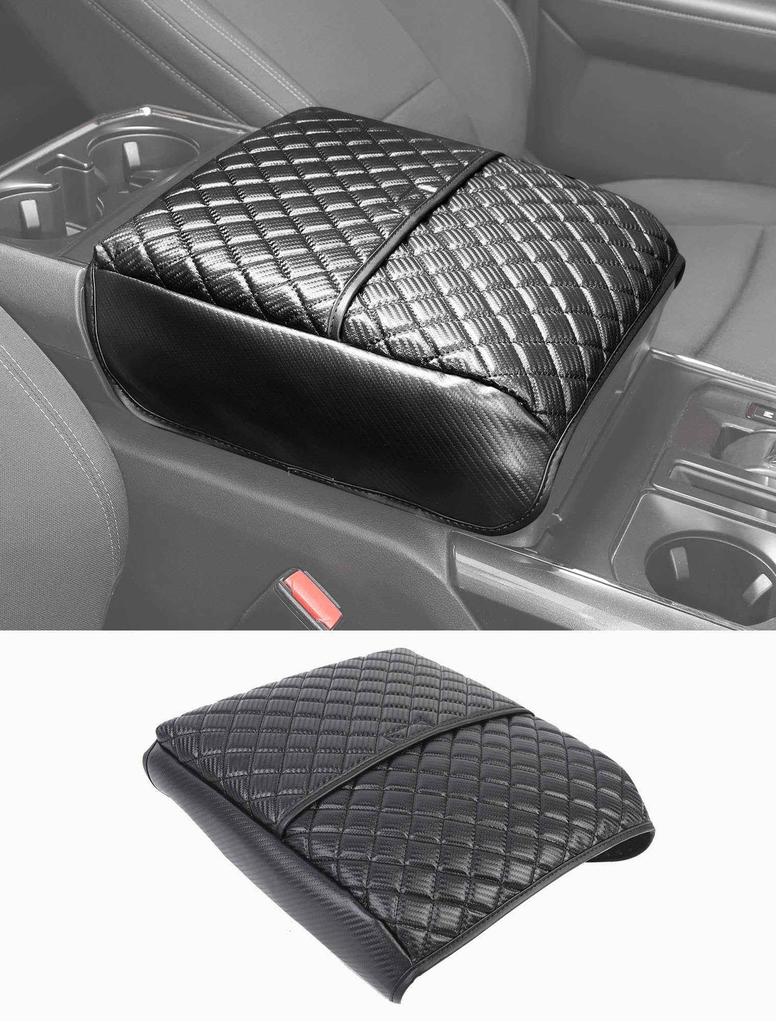 Amazon.com: Savadicar Center Console Cover for 2021-2024 Ford F150 ...