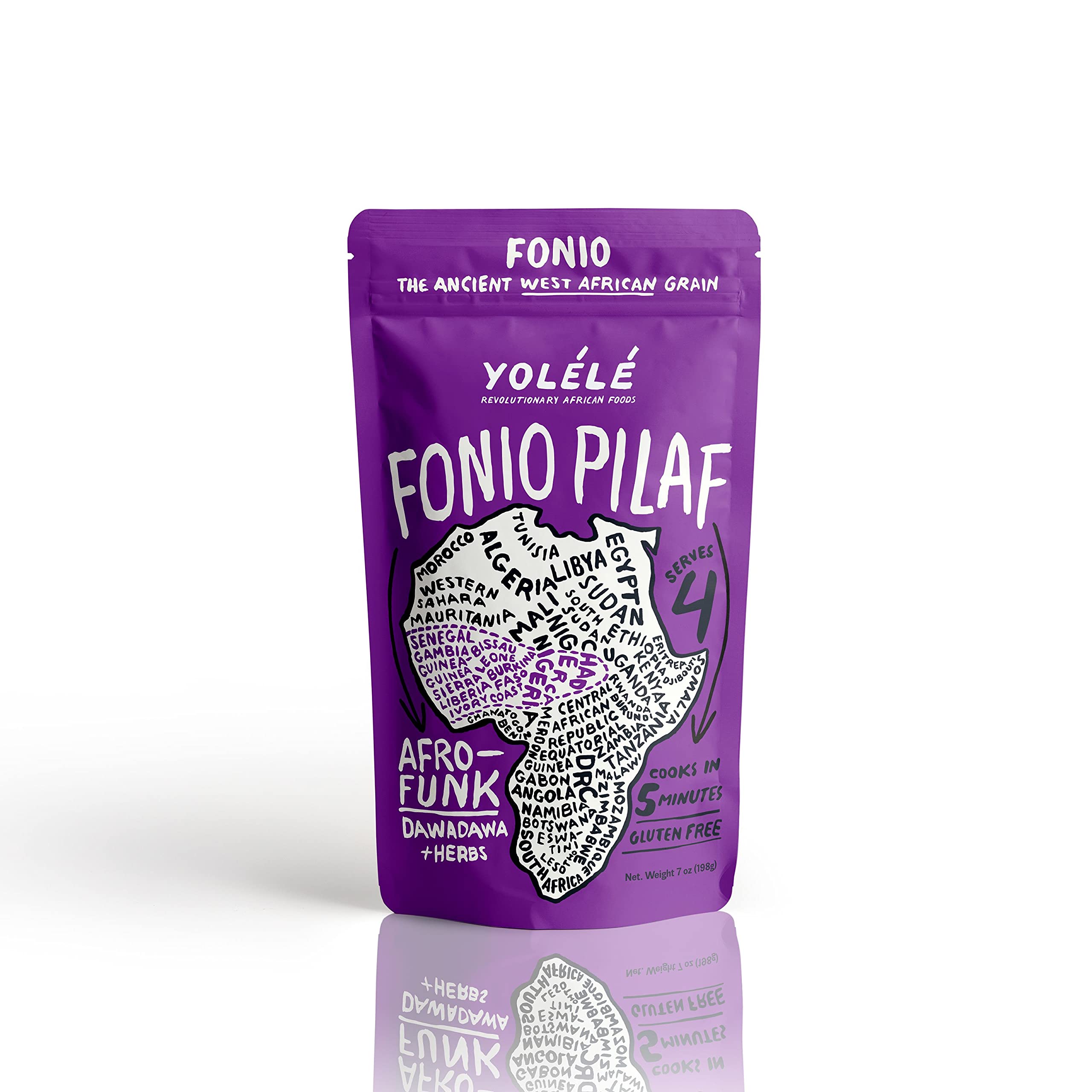 Buy YoléléFonio Grain Pilaf Mix, African Supergrain Ancient Grains ...