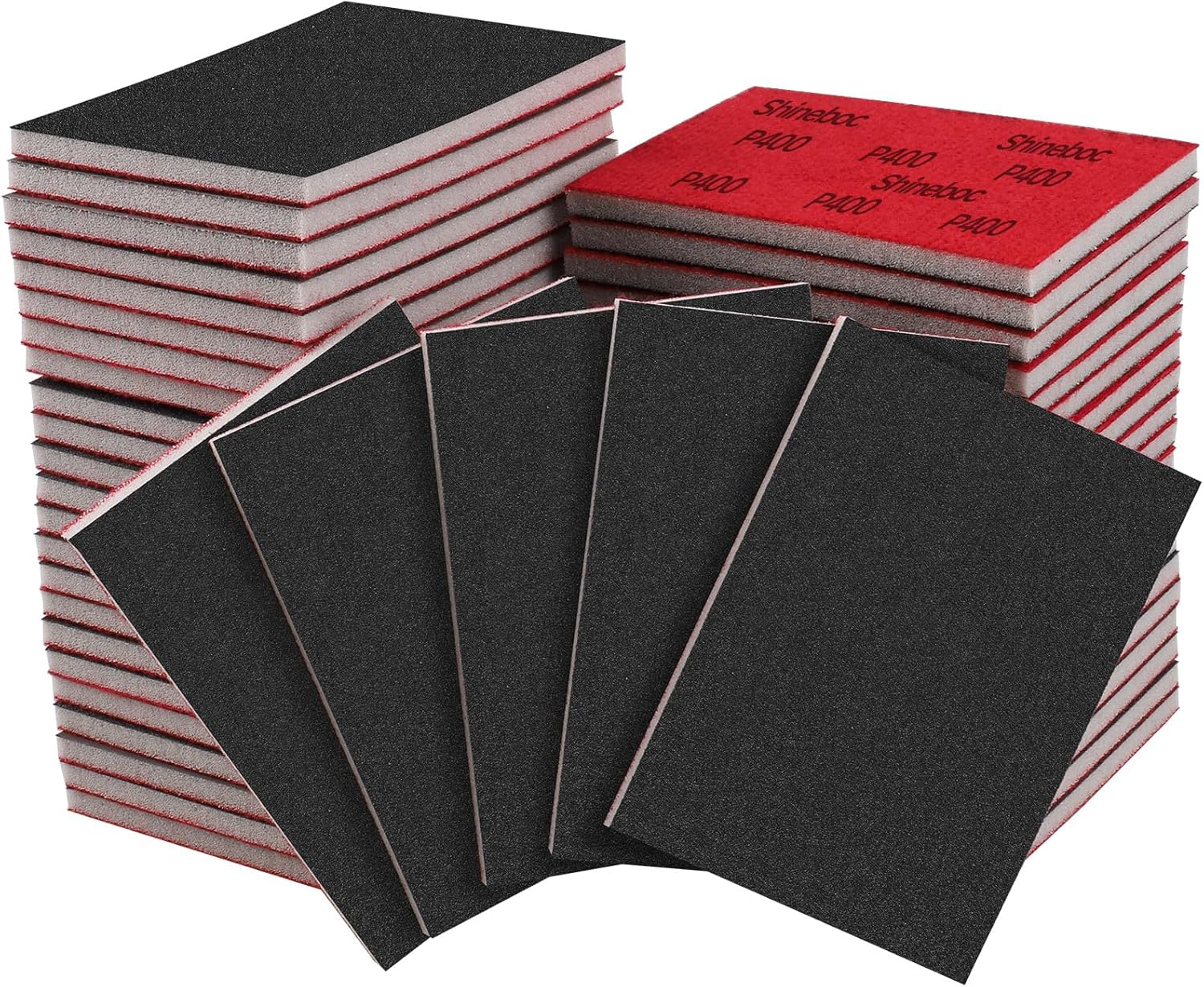 Amazon.com: 20 Pcs 3 x 4 Inch 400 Grit Sanding Sponge Set, Ultra Fine ...