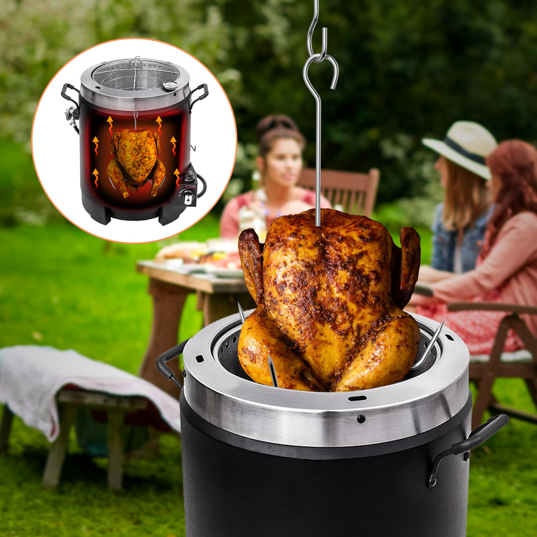 Snapklik.com : AJinTeby Turkey Fryer Accessories, Turkey Deep Fryer ...