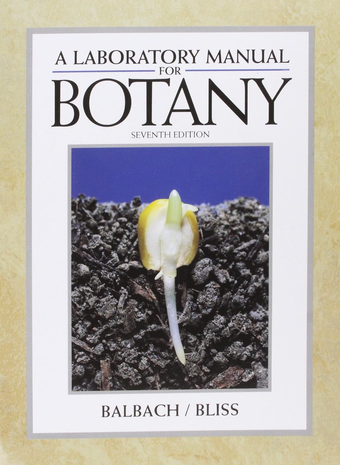 Amazon.com: A Laboratory Manual for Botany: 9780030301841: Balbach ...