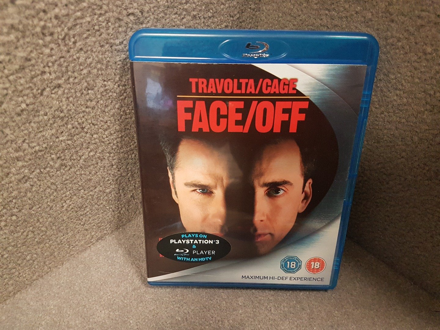Face/Off [Blu-ray]: Amazon.co.uk: John Travolta, Nicolas Cage, Joan Allen, Gina Gershon ...