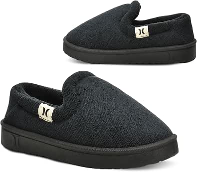 Amazon.com: Hurley Kids Slippers Comfortable and Easy Slip-On Style for ...
