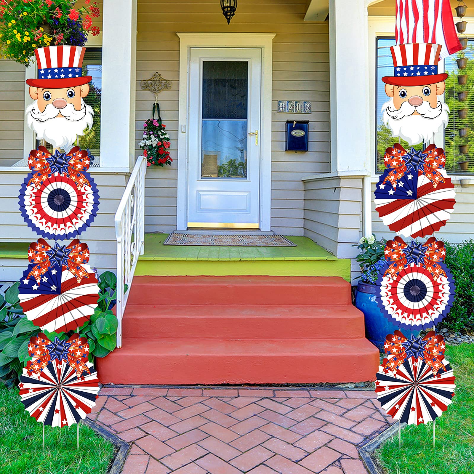 Independence Day Yard Signs Patriotic Independence Day Yard Sign 4th of ...