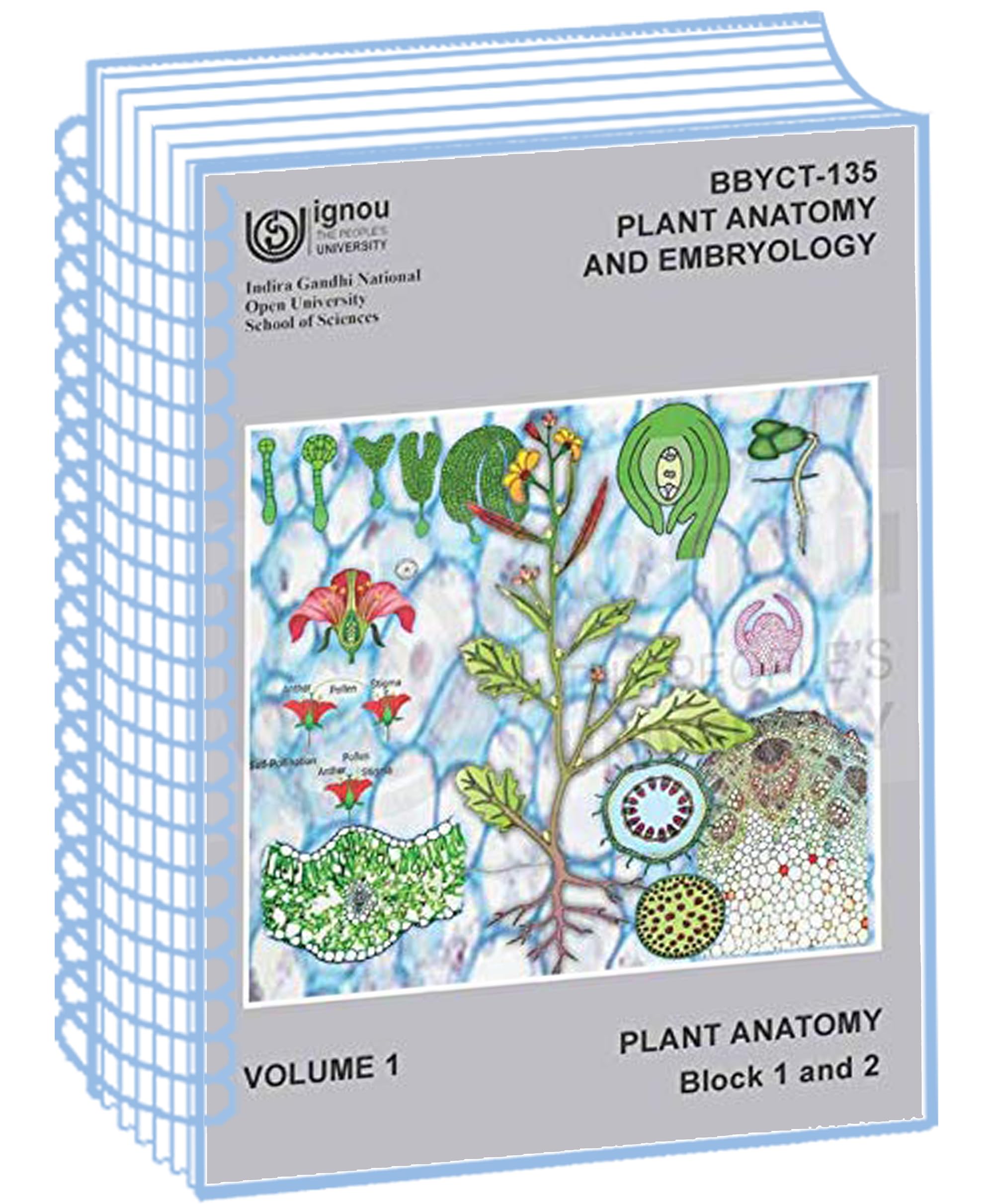 Buy Plant Anatomy And Embryology By BA IGNOU Botany in English Book ...