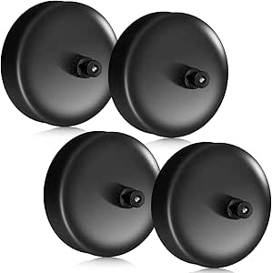 4 Pieces Retractable Clothesline 304 Stainless Steel Cloth Line 9.2ft ...