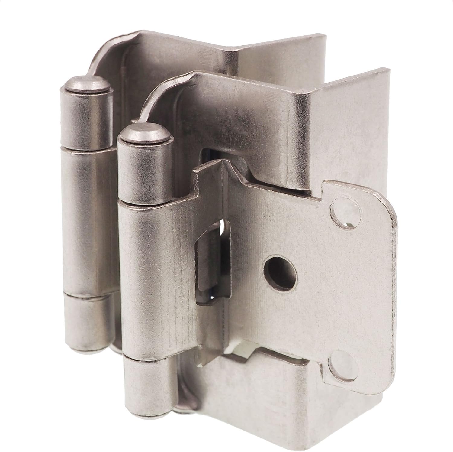 DecoBasics Full Overlay Cabinet Hinges 1/2” (25 Pair - 50 Pack), Full ...