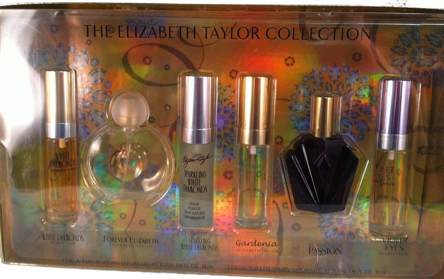 Amazon.com : Elizabeth Taylor Collection Gift Set for Women (White ...