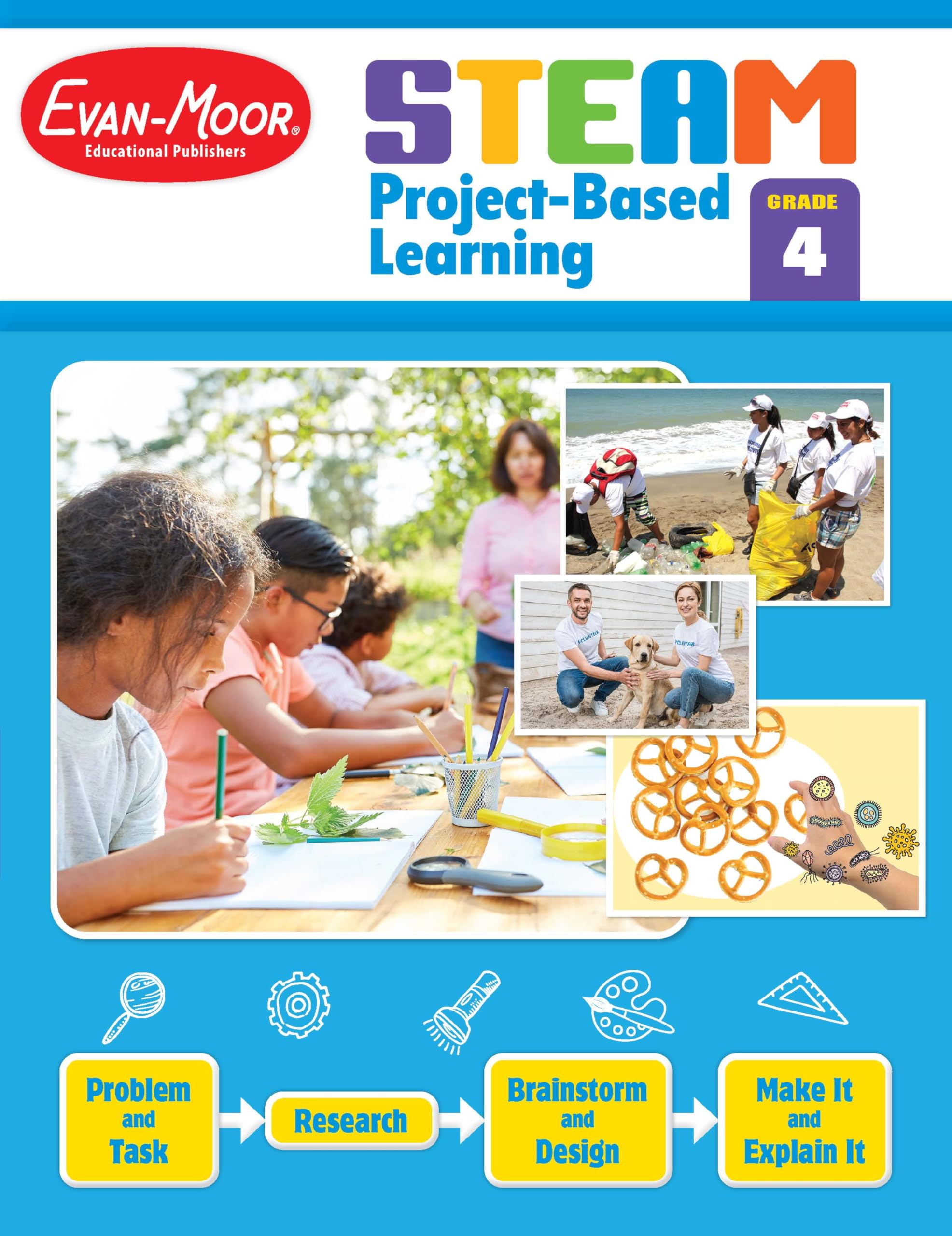 Evan-Moor STEAM Project-Based Learning, Grade 4 Activities ...