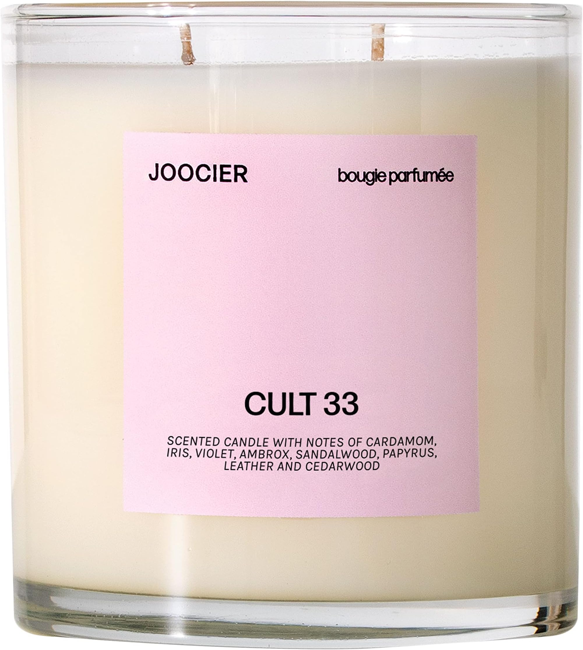 Amazon.com: JOOCIER | Cult 33 Candle-Sandalwood, Papyrus, Leather ...