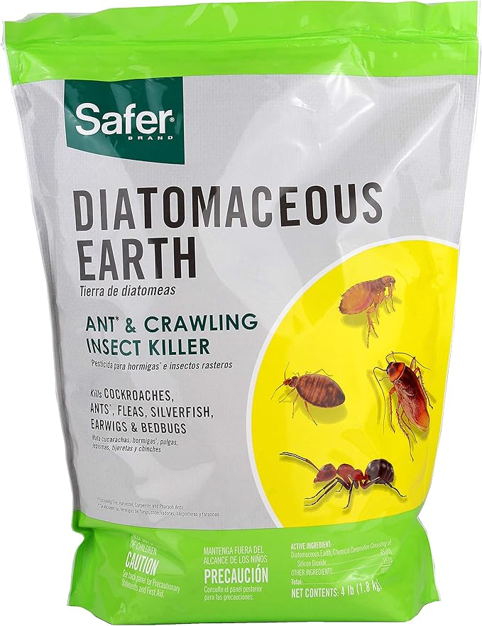Amazon.com: Safer Brand 51703 OMRI Listed Diatomaceous Earth - Ant ...