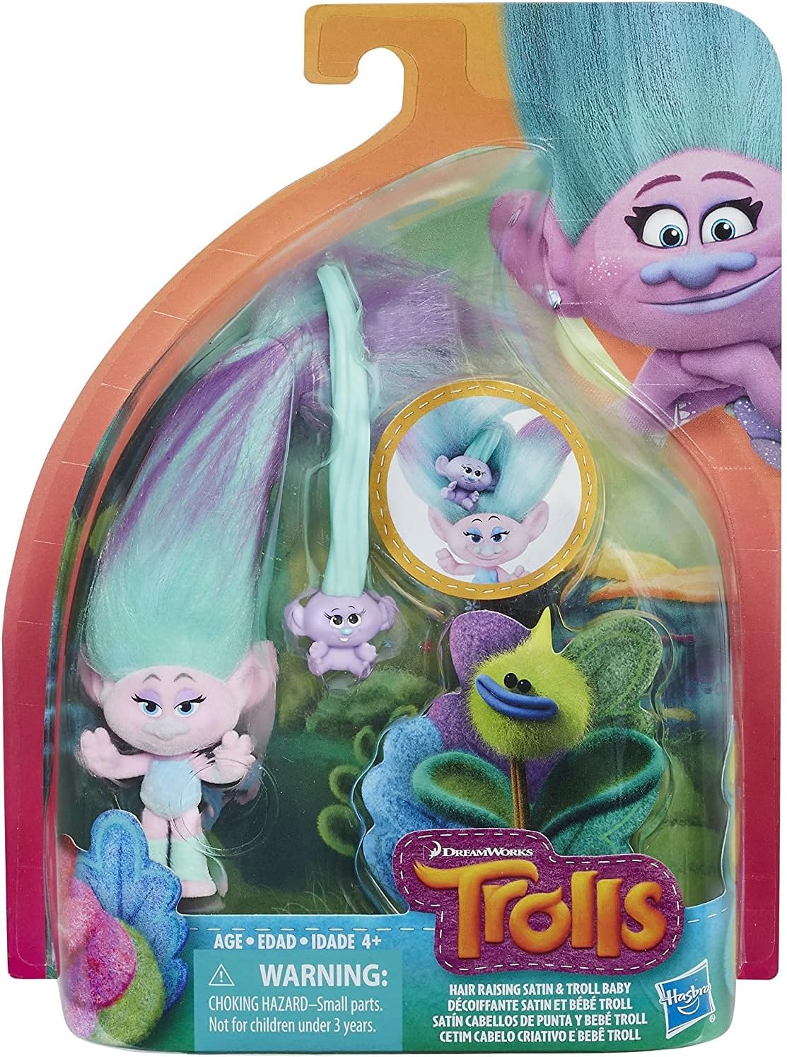 Hasbro Satin Trolls Super Melena and Bebe Troll: Amazon.de: Toys