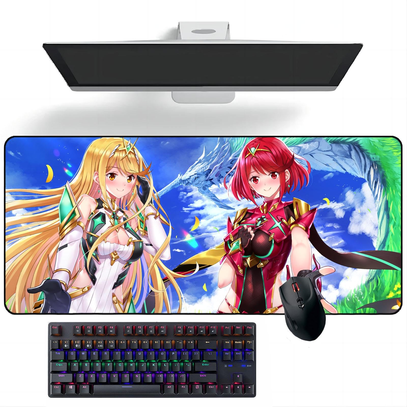Amazon.com: ZEKYGPP Anime Mouse pad Xenoblade Chronicles Anime Mouse ...