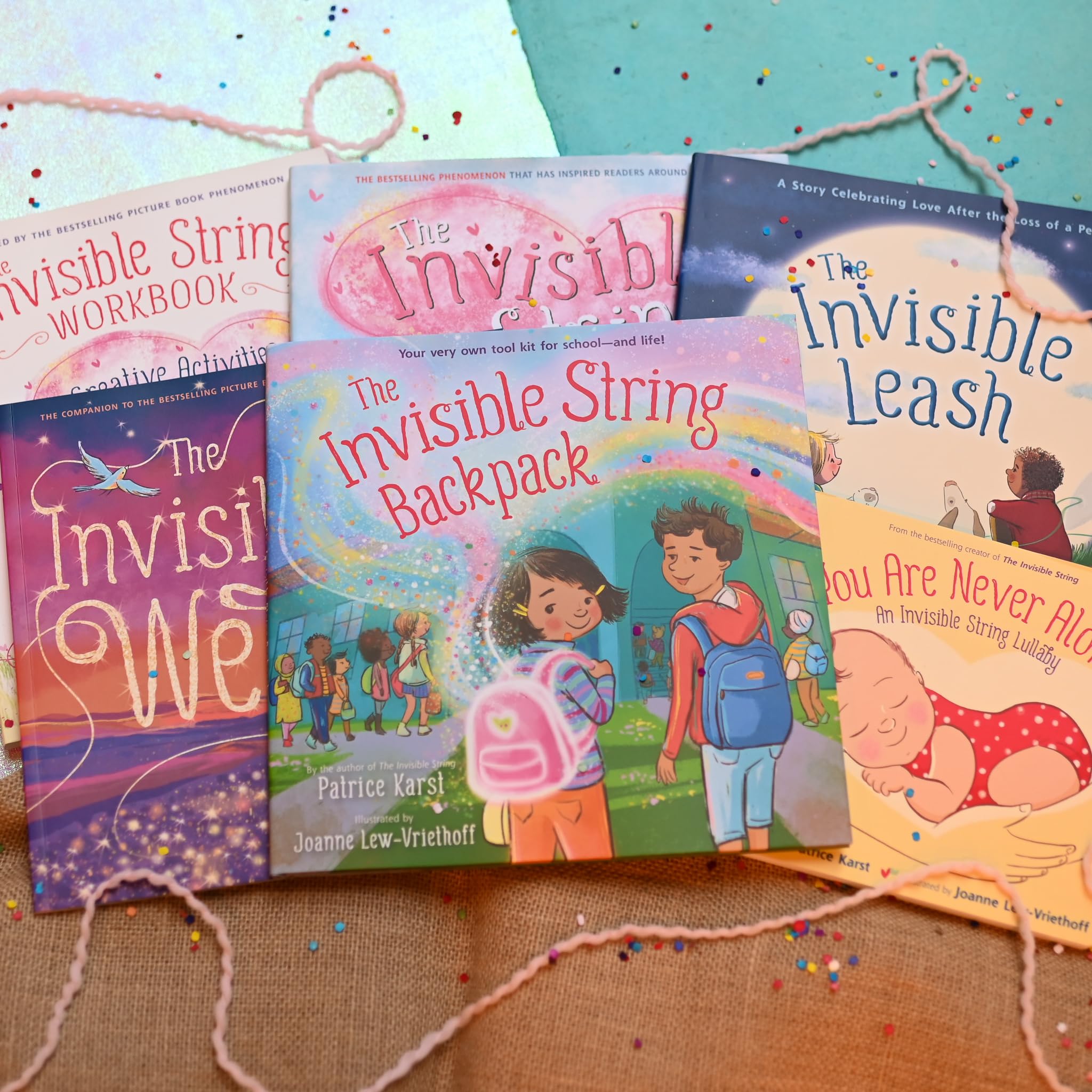 Snapklik.com : The Invisible String Workbook: Creative Activities To ...