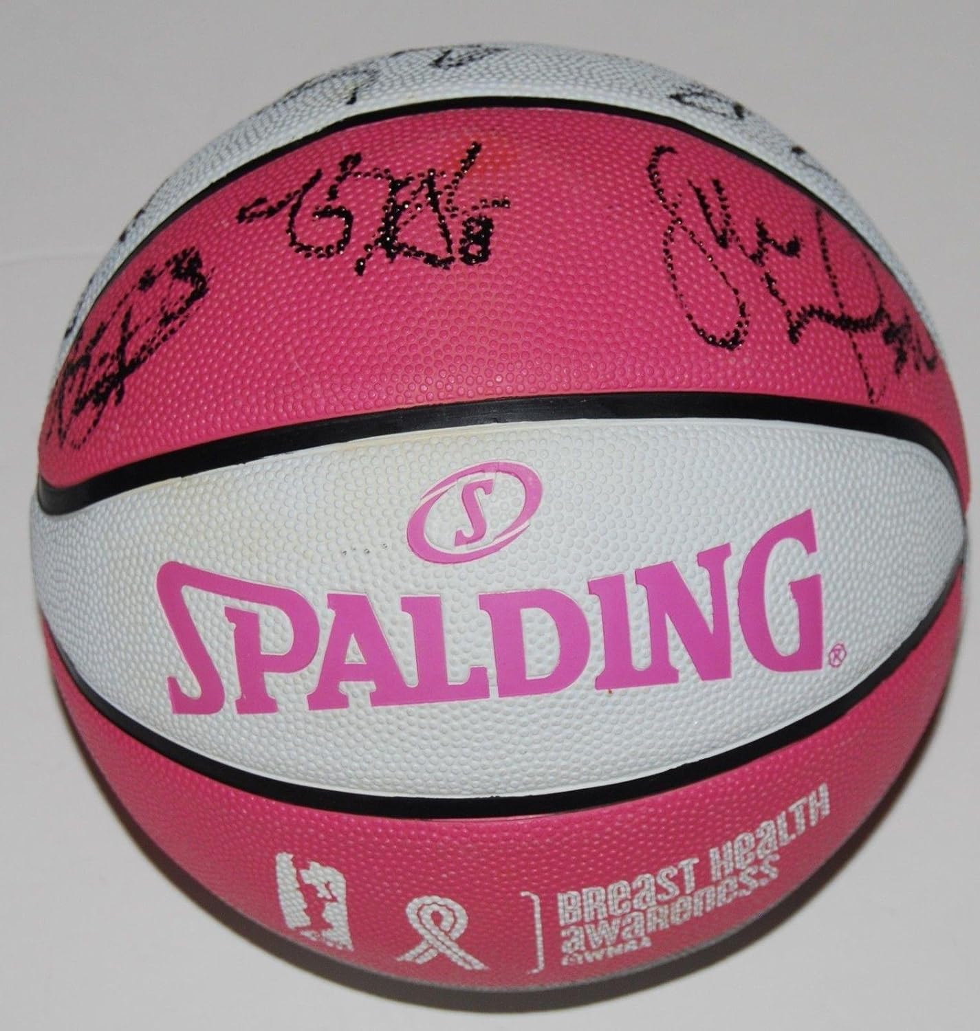 Amazon.com: 2017 SEATTLE STORM team signed *BREAST CANCER* PINK WNBA ...