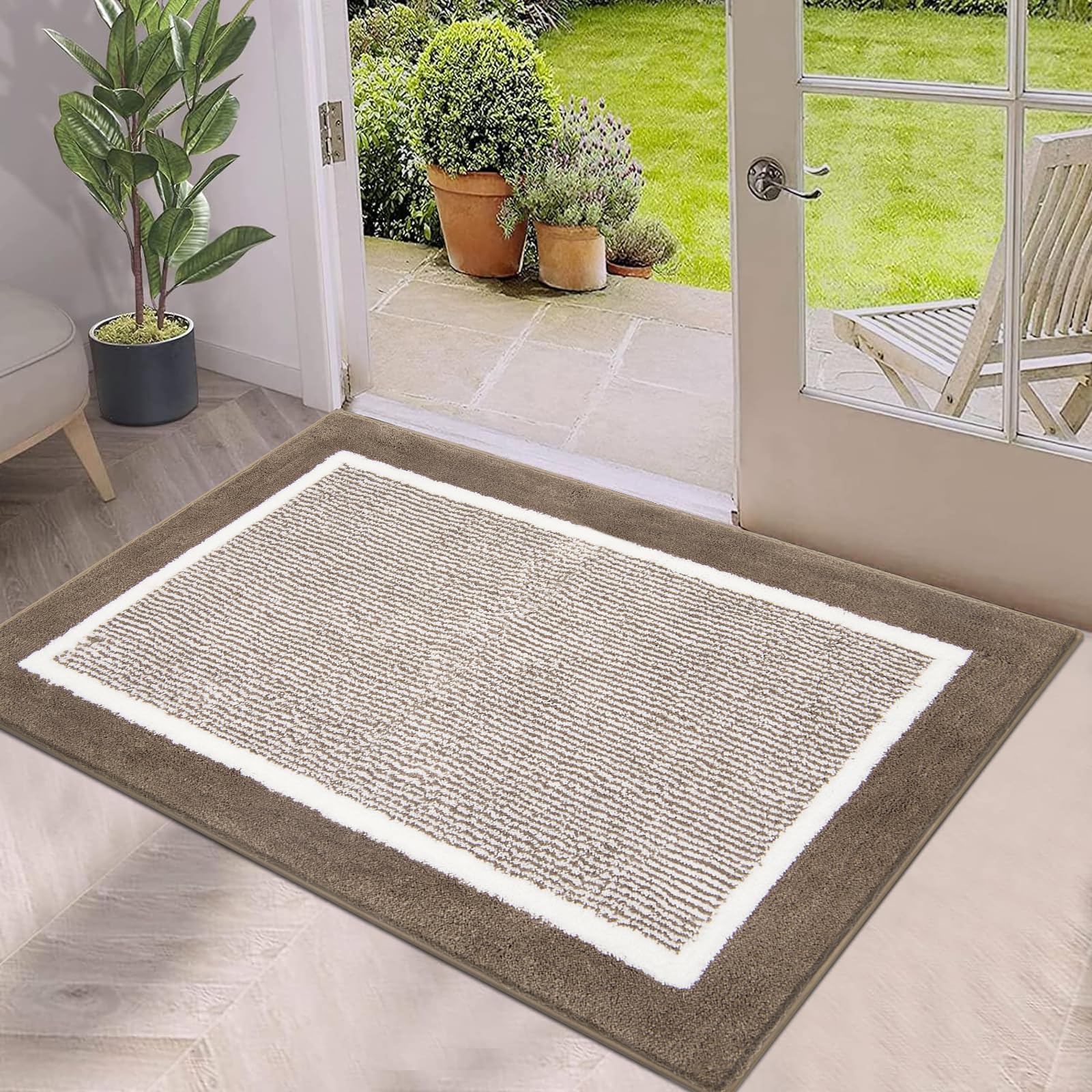 Amazon.com: 100pointONE Durable Indoor Outdoor Door Mats for Entryway ...