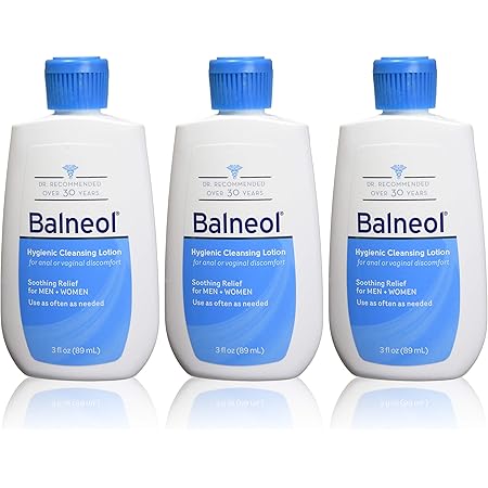 Amazon.com : Balneol Hygienic Cleansing Lotion, 3 oz. (Pack of 3 ...