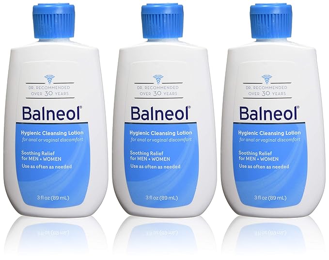 Amazon.com : Balneol Hygienic Cleansing Lotion, 3 oz. (Pack of 3 ...