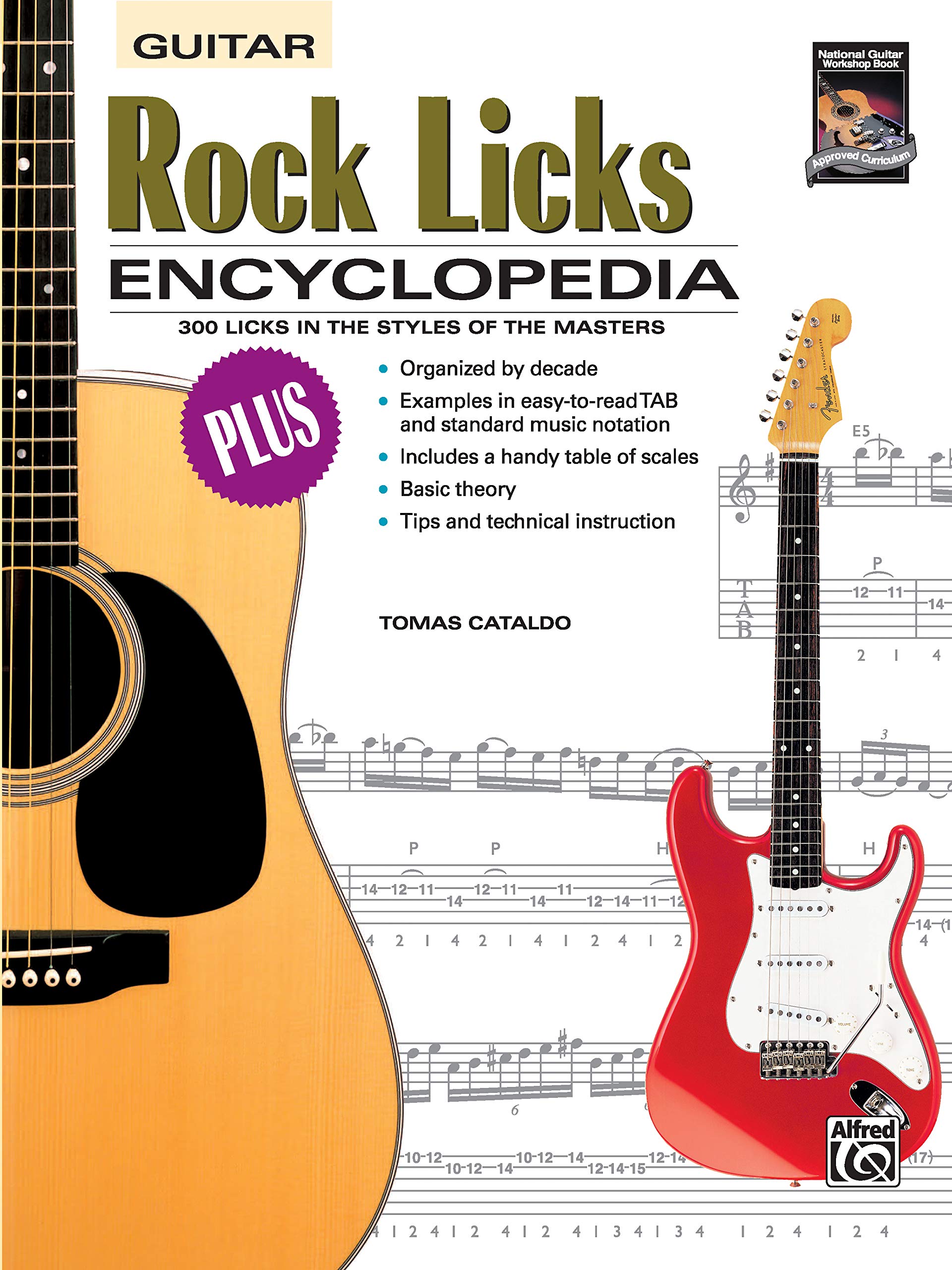 Rock Licks Encyclopedia: Guitar: Cataldo, Tomas: 9780739011096: Amazon ...
