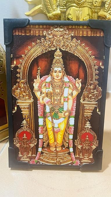 VJN Handicrafts Swamy Subramanya/Lord Murugan/Tiruchendur murugan photo ...
