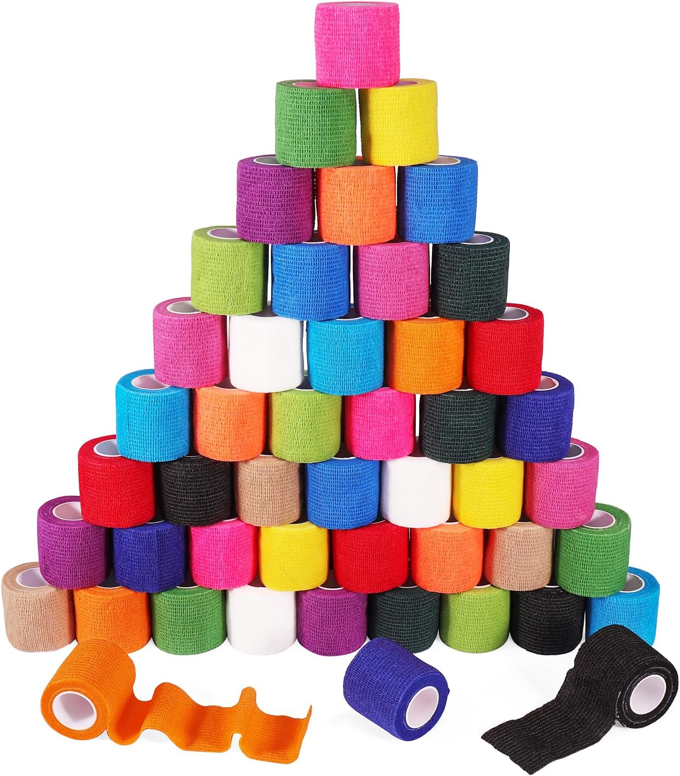 Amazon.com: 3M Coban Self Adherent First Aid Wrap, 2 Inch x 5 Yard - 16 ...