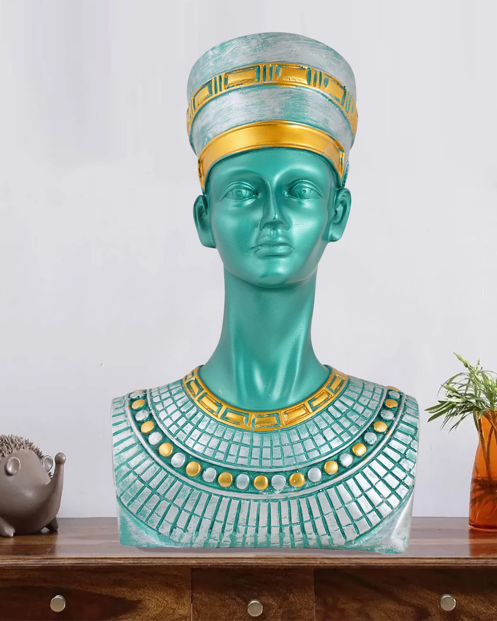Buy ZART Ancient Egyptian Skeleton Sculpture Resin Skull Figurine ...