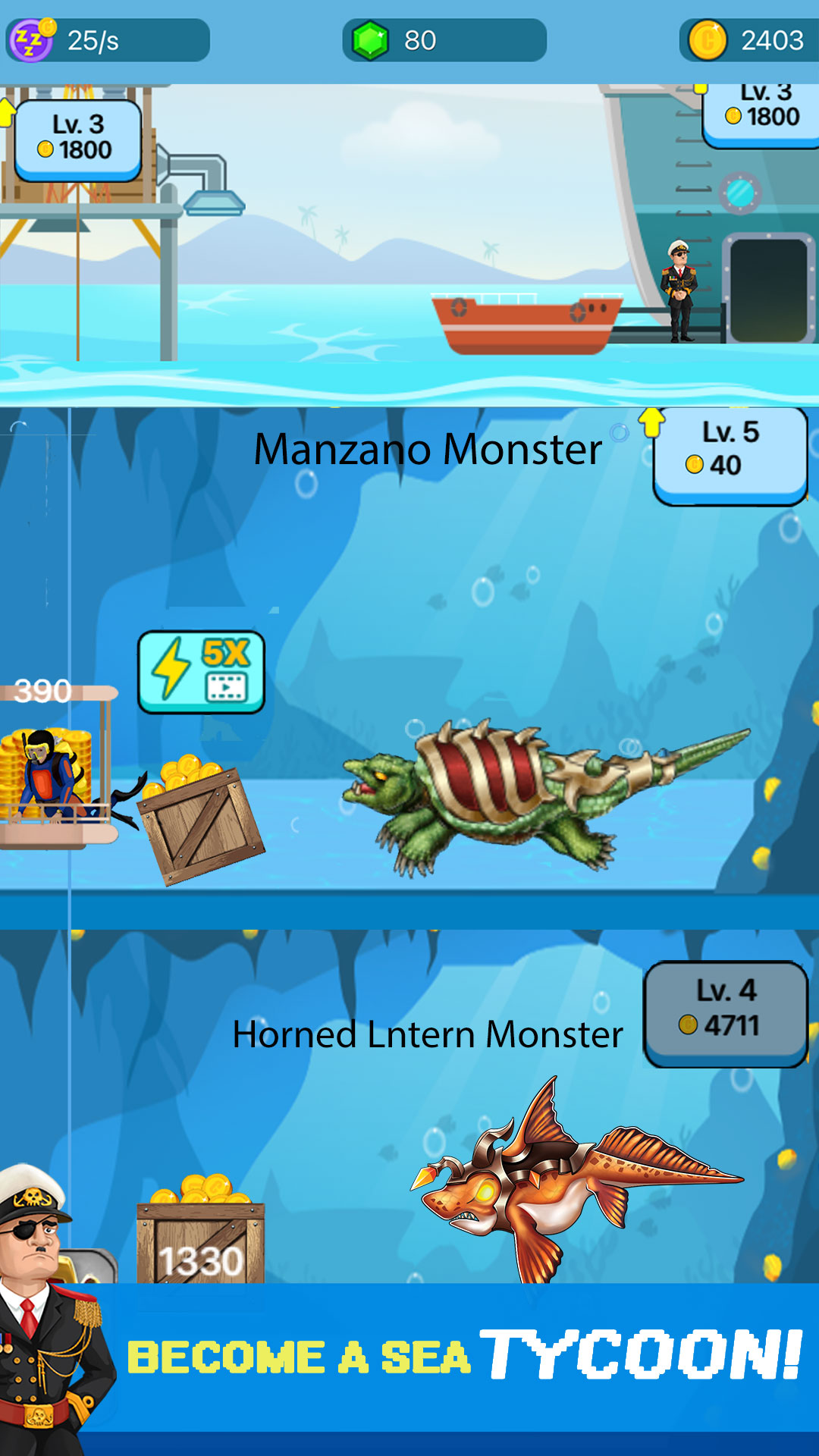 Sea Monster Battle - App on Amazon Appstore